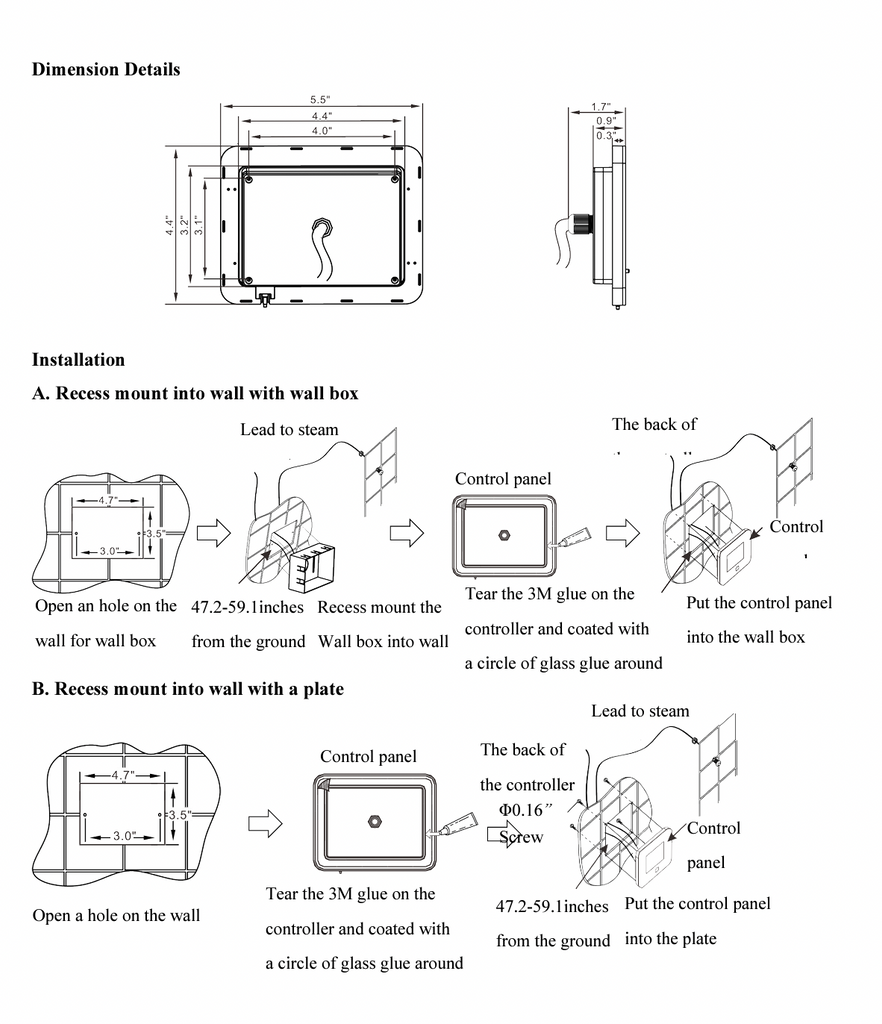 Steamcore Spa II Steambath – Vaughan Electrical Supply